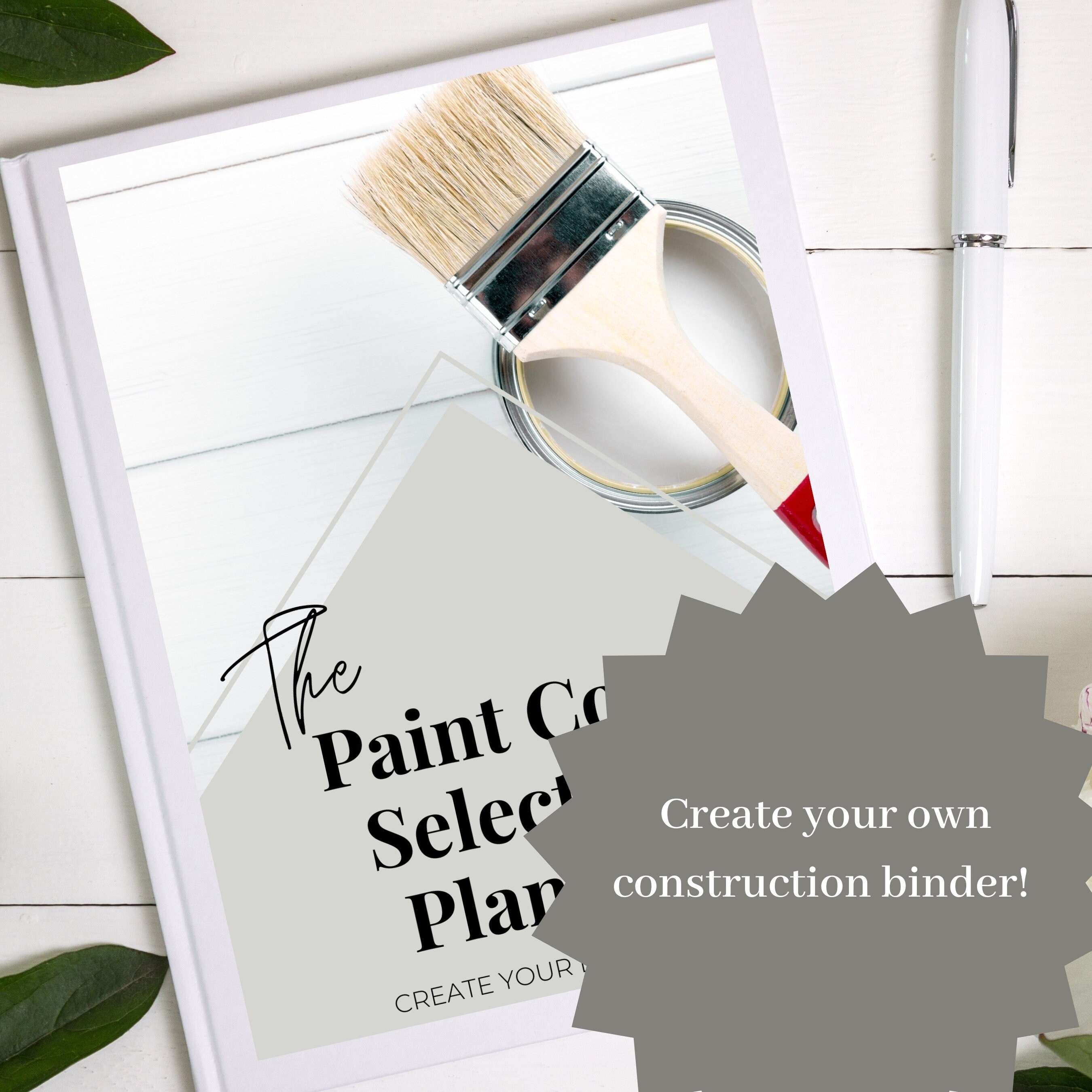 Home Paint Color Planner, Home Renovation Planner, Paint Palette, Home ...