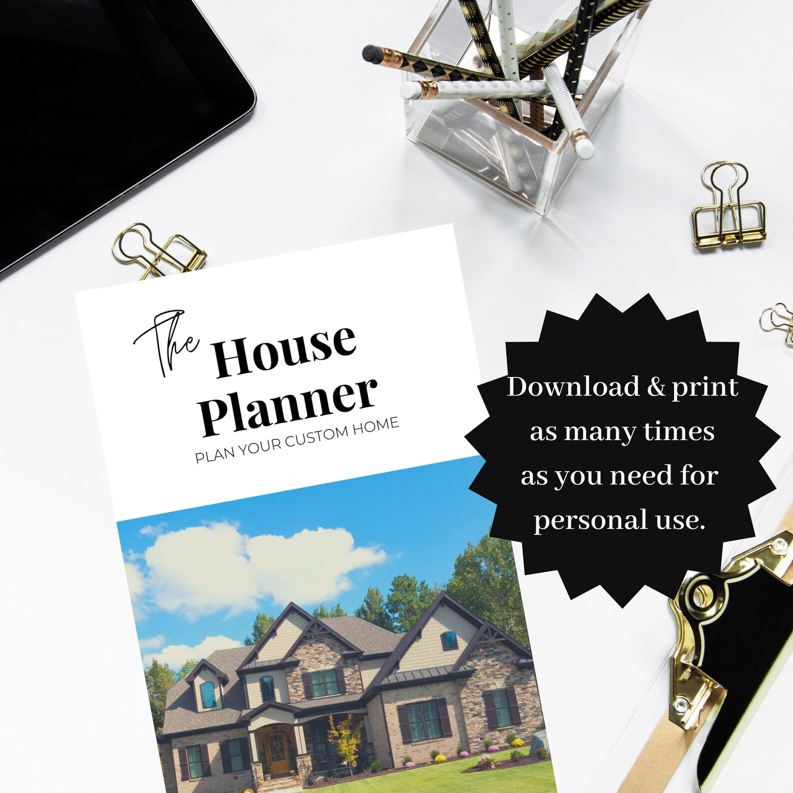Home Renovation Planner, Home Building Checklist, Interior Design ...