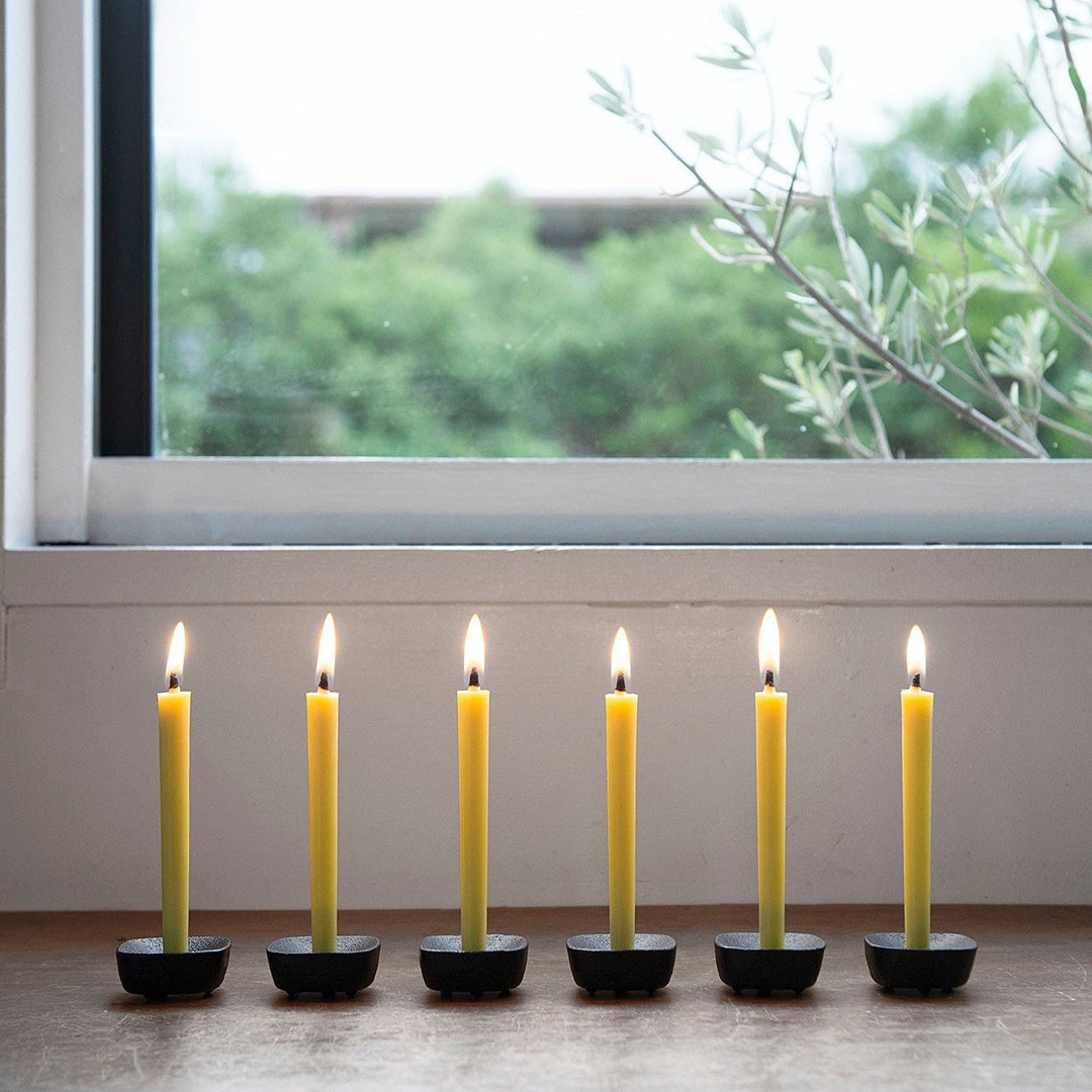 Japanese Canola Flower Wax Candles, 24 Cozy Organic Canola Candles ...