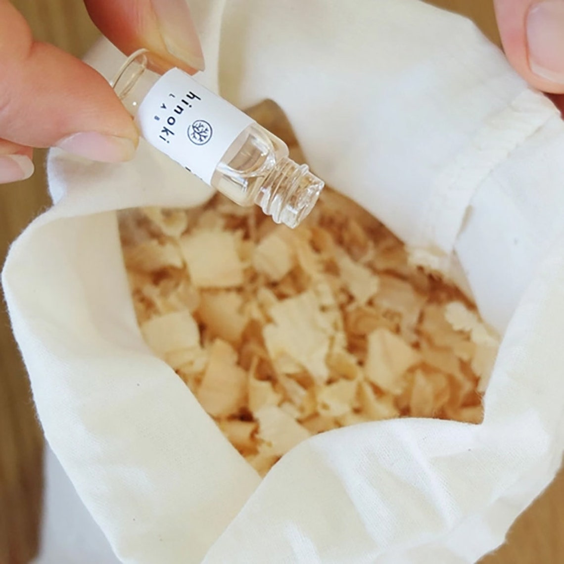 Japanese Hinoki Wood Essential Oil Sachet Calming & Relaxing - Etsy