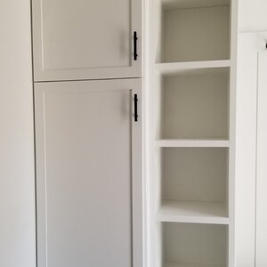 Shaker Cabinet Door (poplar Stiles / Rails, Baltic Birch Panel) - Etsy ...