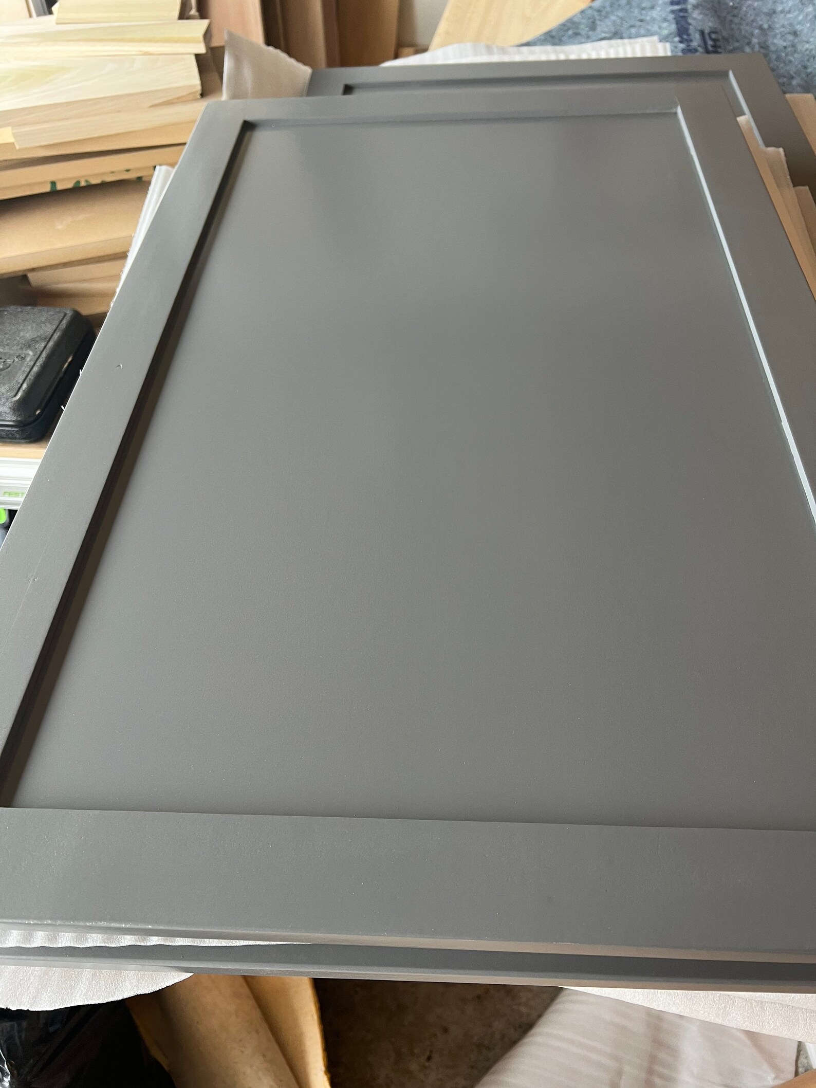 Shaker Cabinet Door poplar Stiles / Rails, Baltic Birch Panel - Etsy