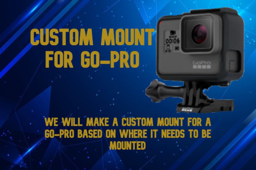 Custom Go-pro Mount - Etsy
