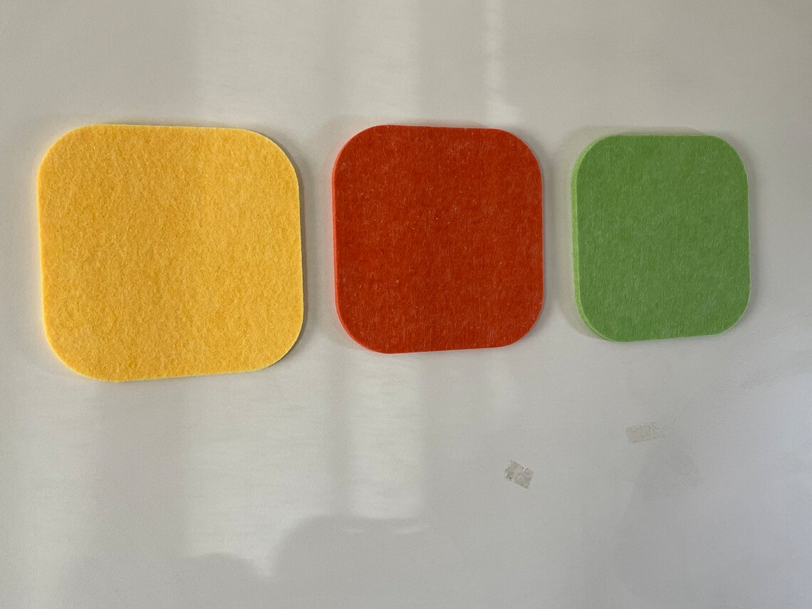 Acoustic Felt Square Pin Boards Notice Board Wall Art - Etsy