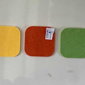 Acoustic Felt Square Pin Boards Notice Board Wall Art - Etsy