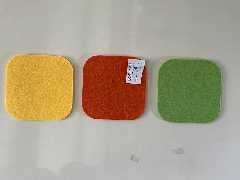 Acoustic Felt Square Pin Boards Notice Board Wall Art - Etsy