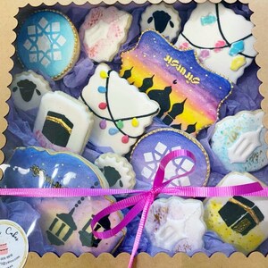 A Set of Eid Al-adha Cookies in a Gift Box, Halal Cookies for Eid ...