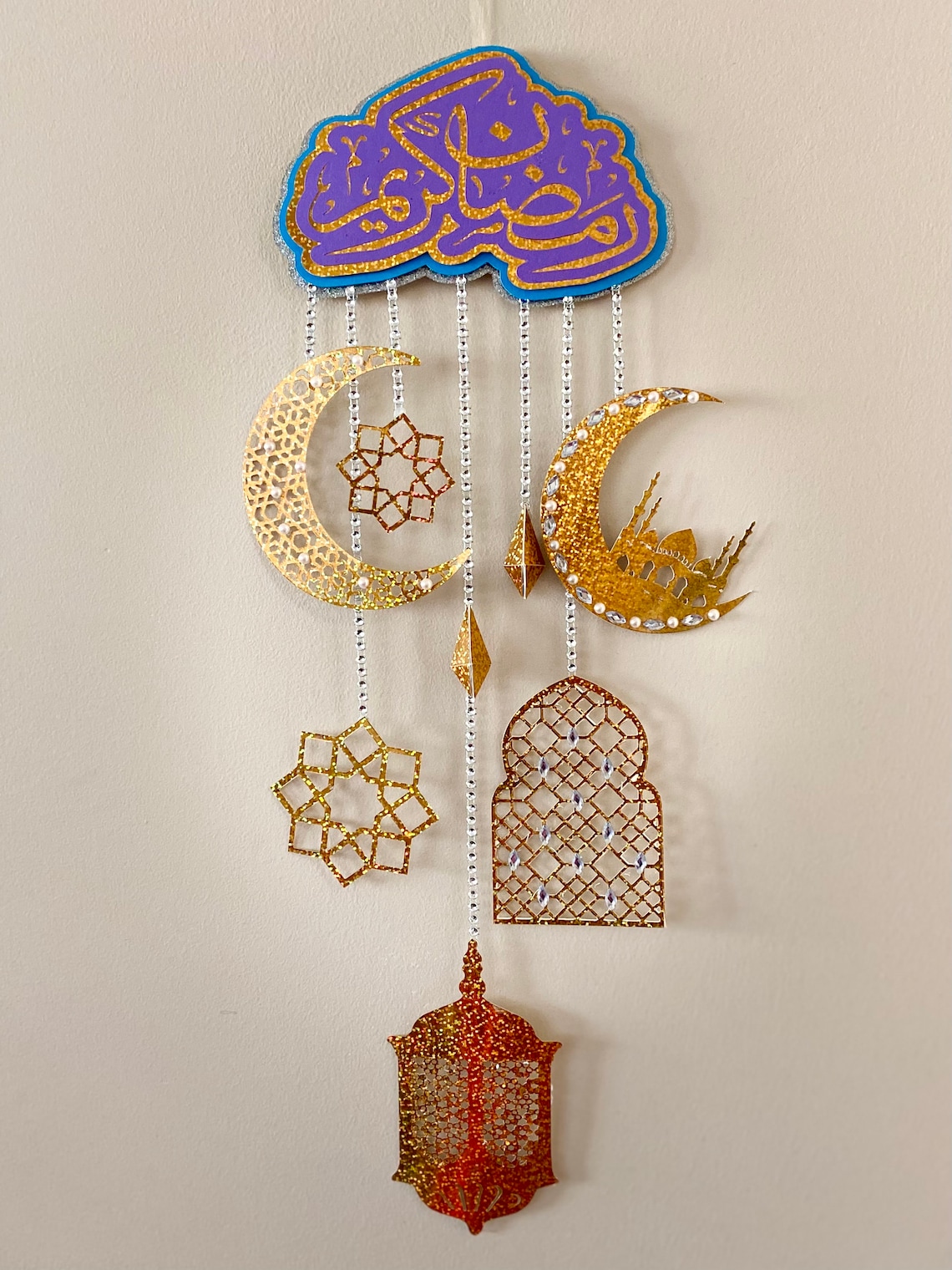 Ramadan Decoration, Ramadan Mubarak Hangings, Ramadan Theme Pendent ...