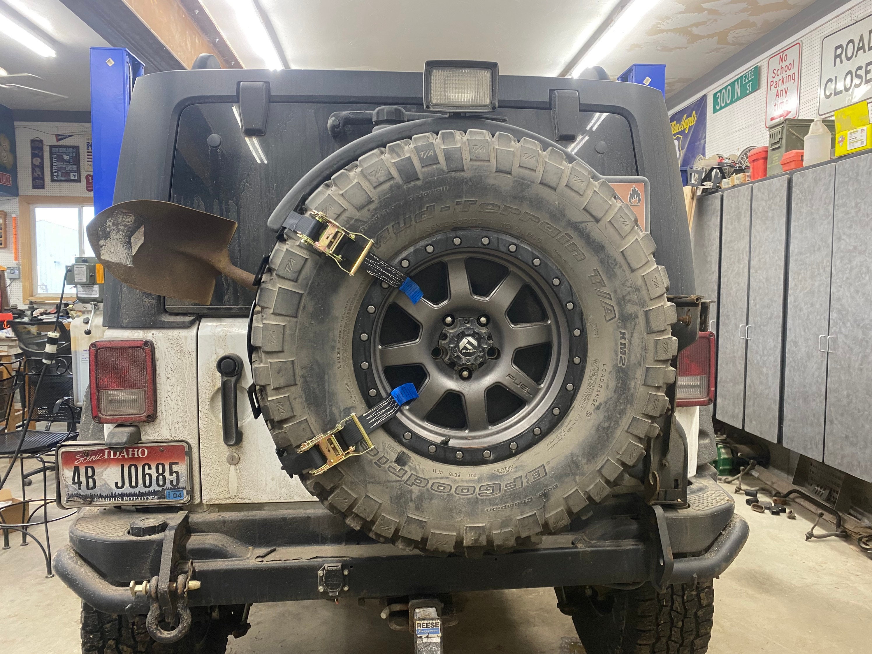 Spare Tire Fire Pit Ring With Accessory Mounting Plate - Etsy