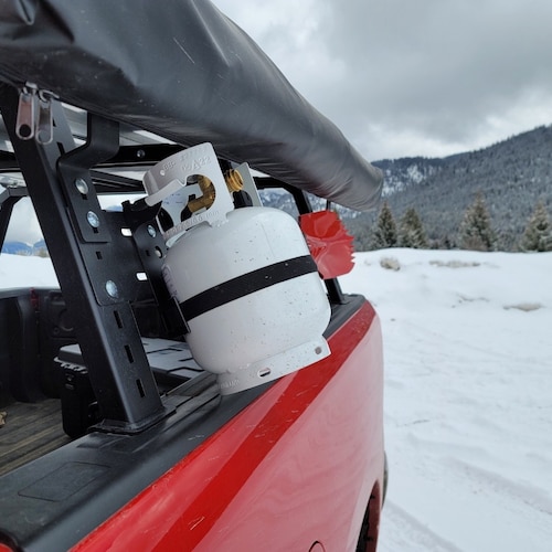 Dual 5 Lb Propane Tank Cylinder Mount Twin Tanks Cradle for - Etsy