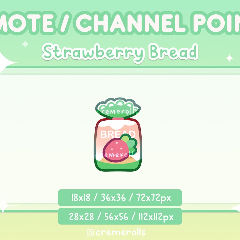 Pastry Emotes - Etsy