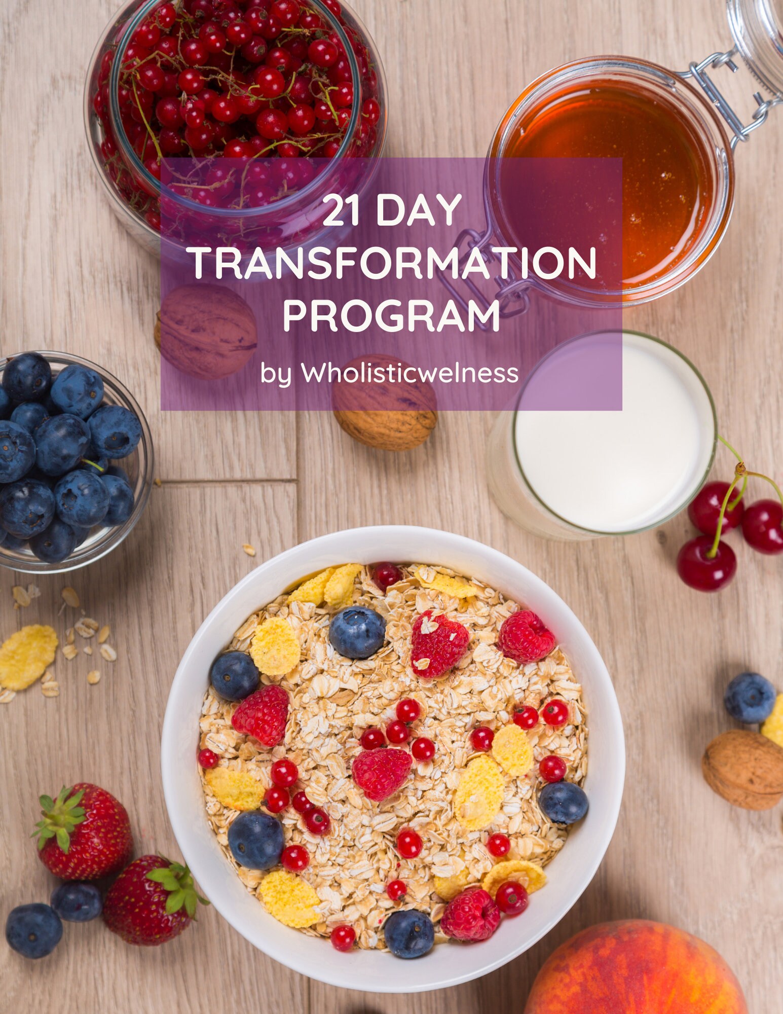 21 Day Transformation Program - Meal Planner - Etsy