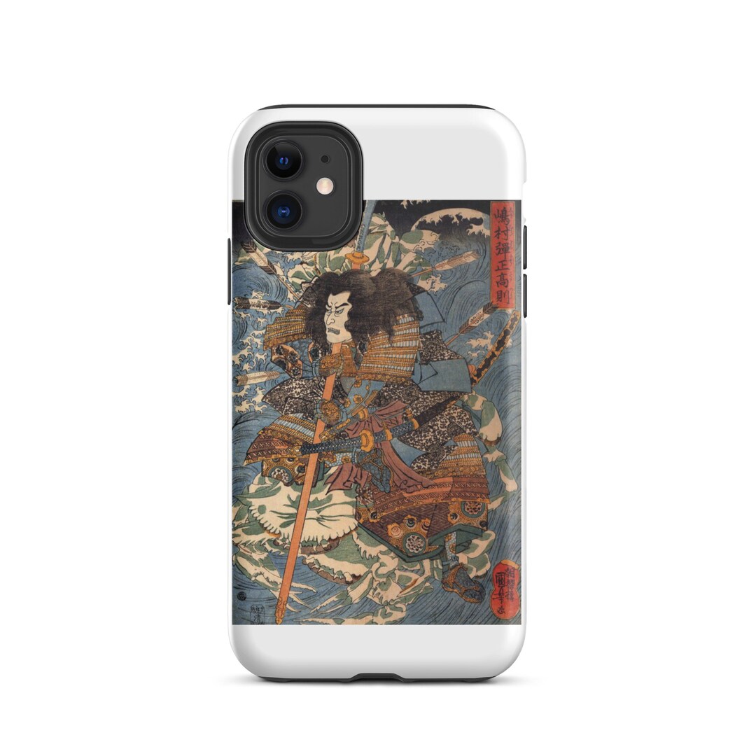 Japanese Samurai Art Tough iPhone Case - Etsy