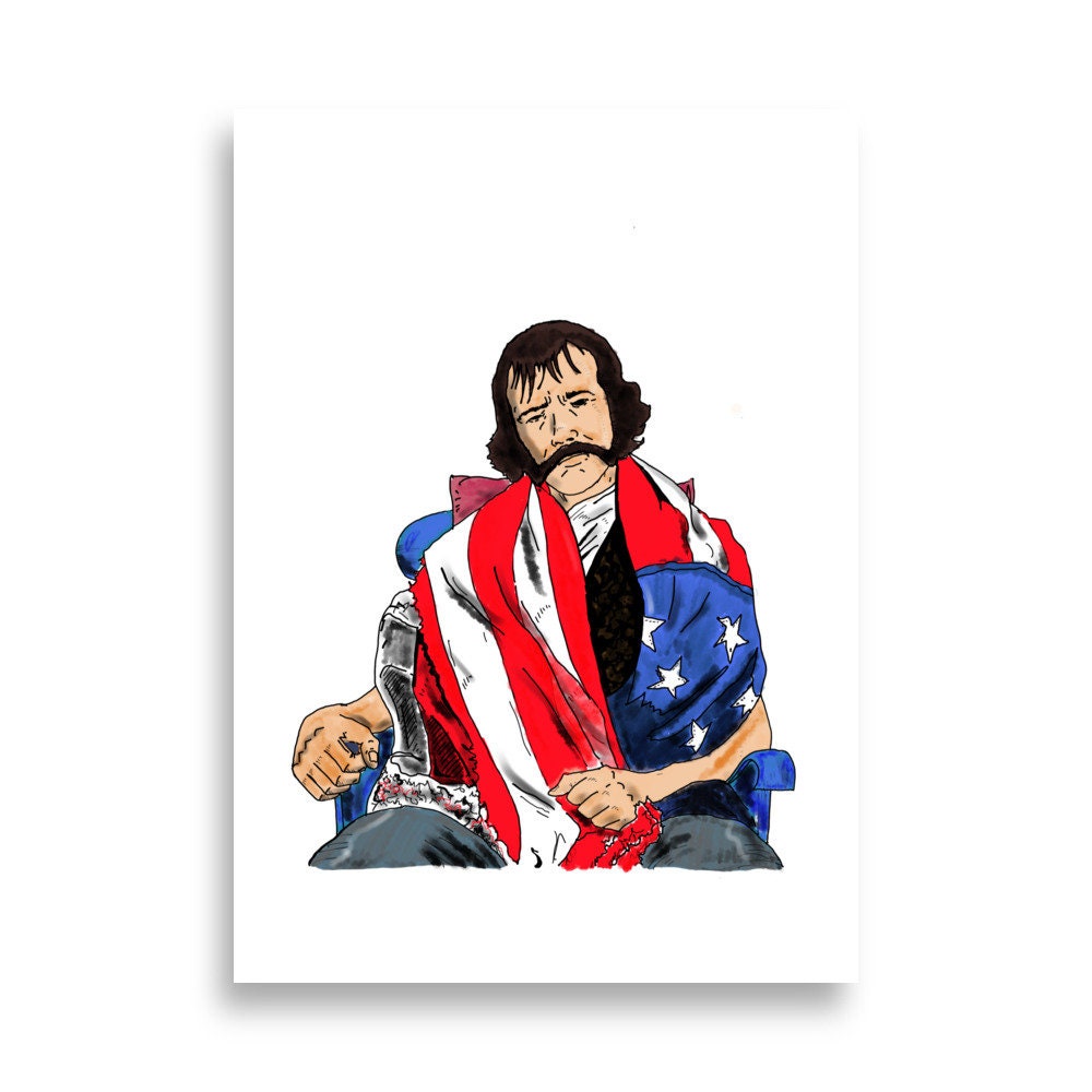 Bill the Butcher Gangs of New York Patriot Poster - Etsy