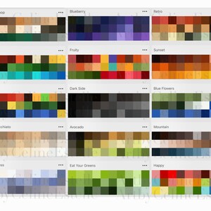 110 Procreate Color Palettes Bundle / Procreate Color Palette ...