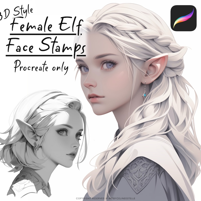 Fantasy Female Elf Art - Etsy
