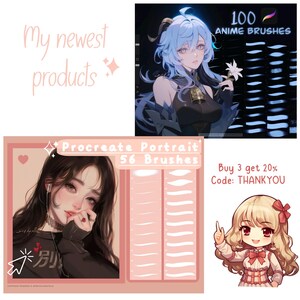 Procreate Soft Artsytle Brushes, Soft and Aesthetic Brushset, Procreate ...