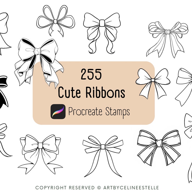 Ribbon Stamp - Etsy