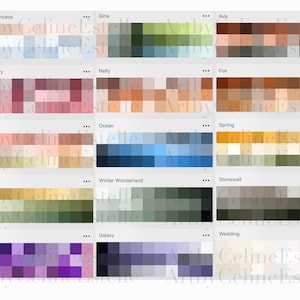 110 Procreate Color Palettes Bundle / Procreate Color Palette ...
