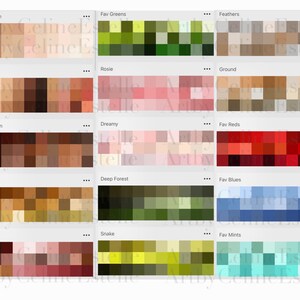 110 Procreate Color Palettes Bundle / Procreate Color Palette ...