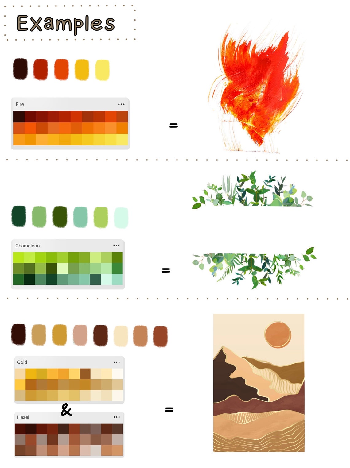 110 Procreate Color Palettes Bundle Procreate Color Palette Etsy