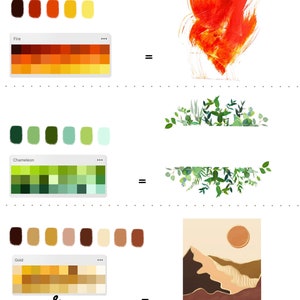 110 Procreate Color Palettes Bundle / Procreate Color Palette ...