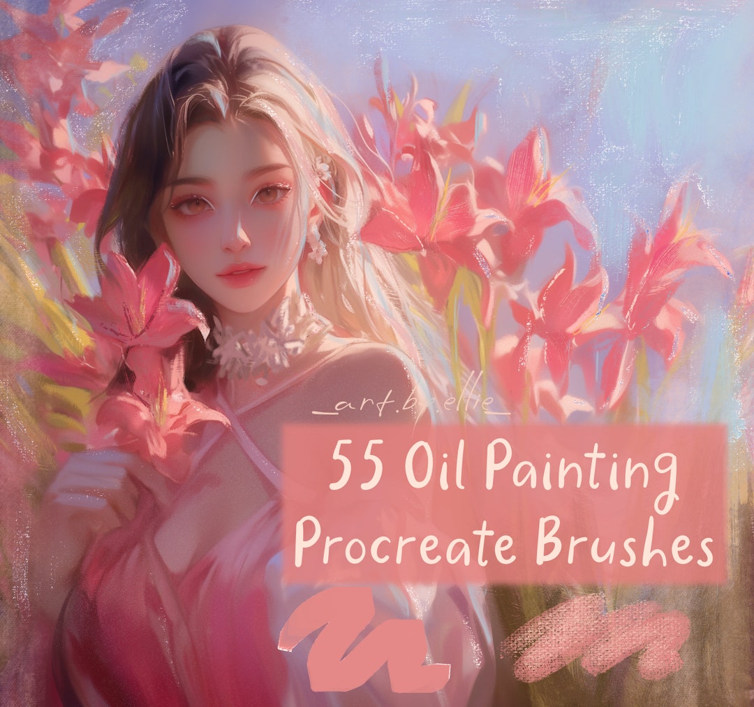 Portrait Oil Brushset for Procreate, Portait Procreate Brushes ...
