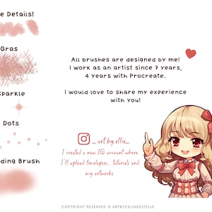 Procreate Soft Anime Style Pinselset, Manga Pinselset, Procreate Pinsel ...