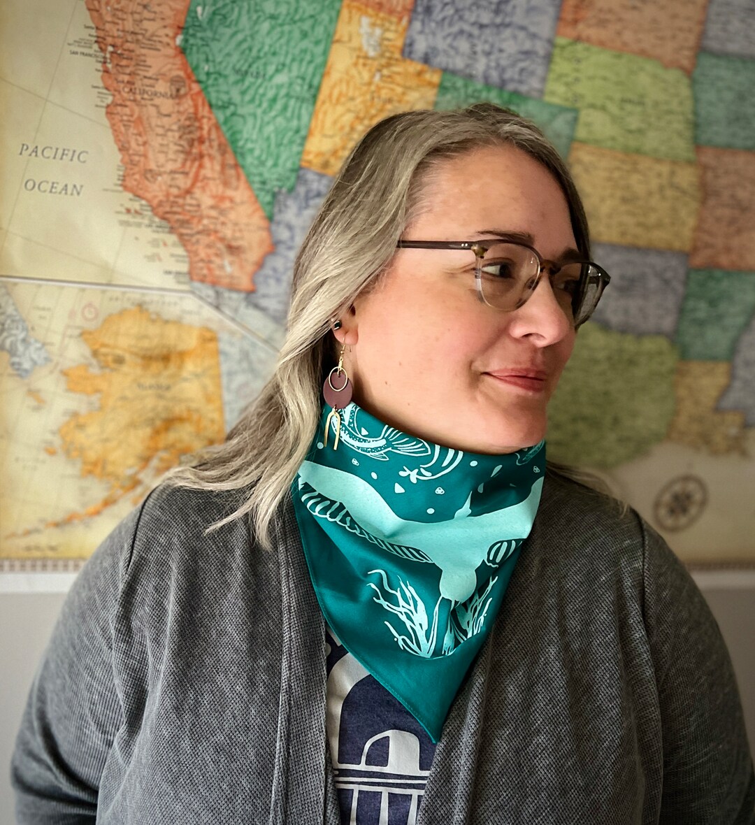 Heron’s Flight Bandana - Etsy