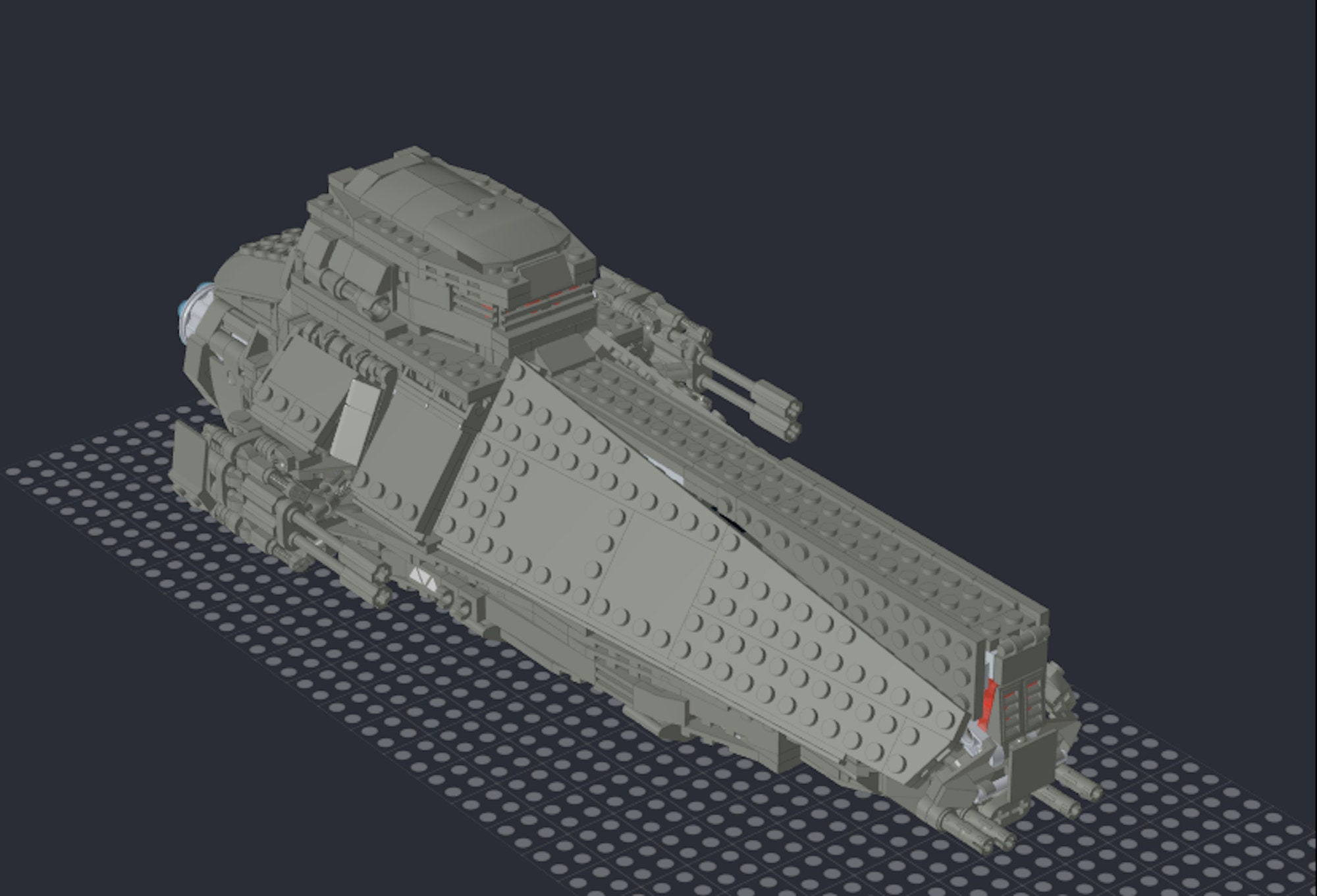 Arbiter Class Imperial Cruiser MOC INSTRUCTIONS ONLY - Etsy