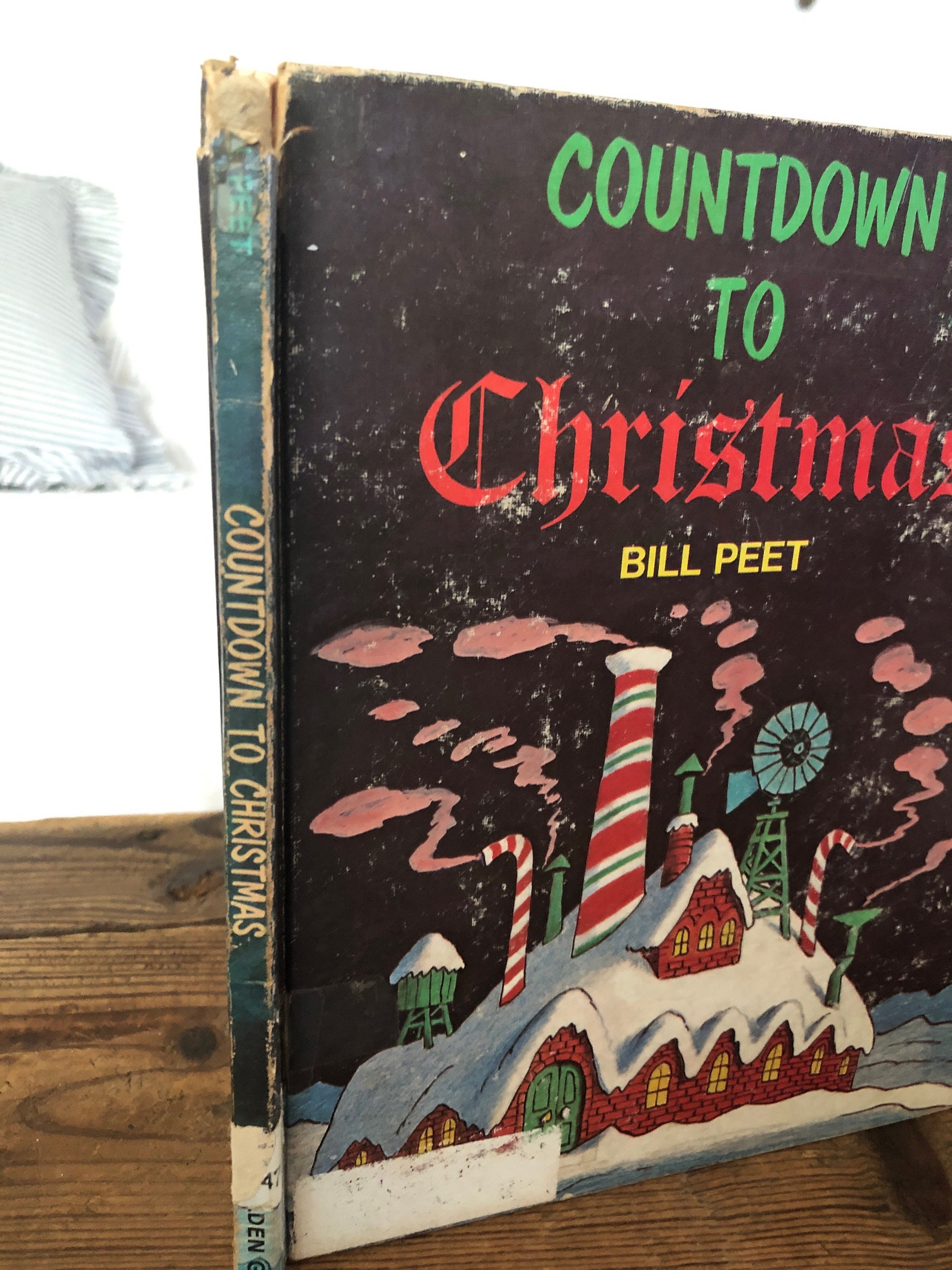 1972 Countdown to Christmas B Bill Peet Rare Vintage - Etsy