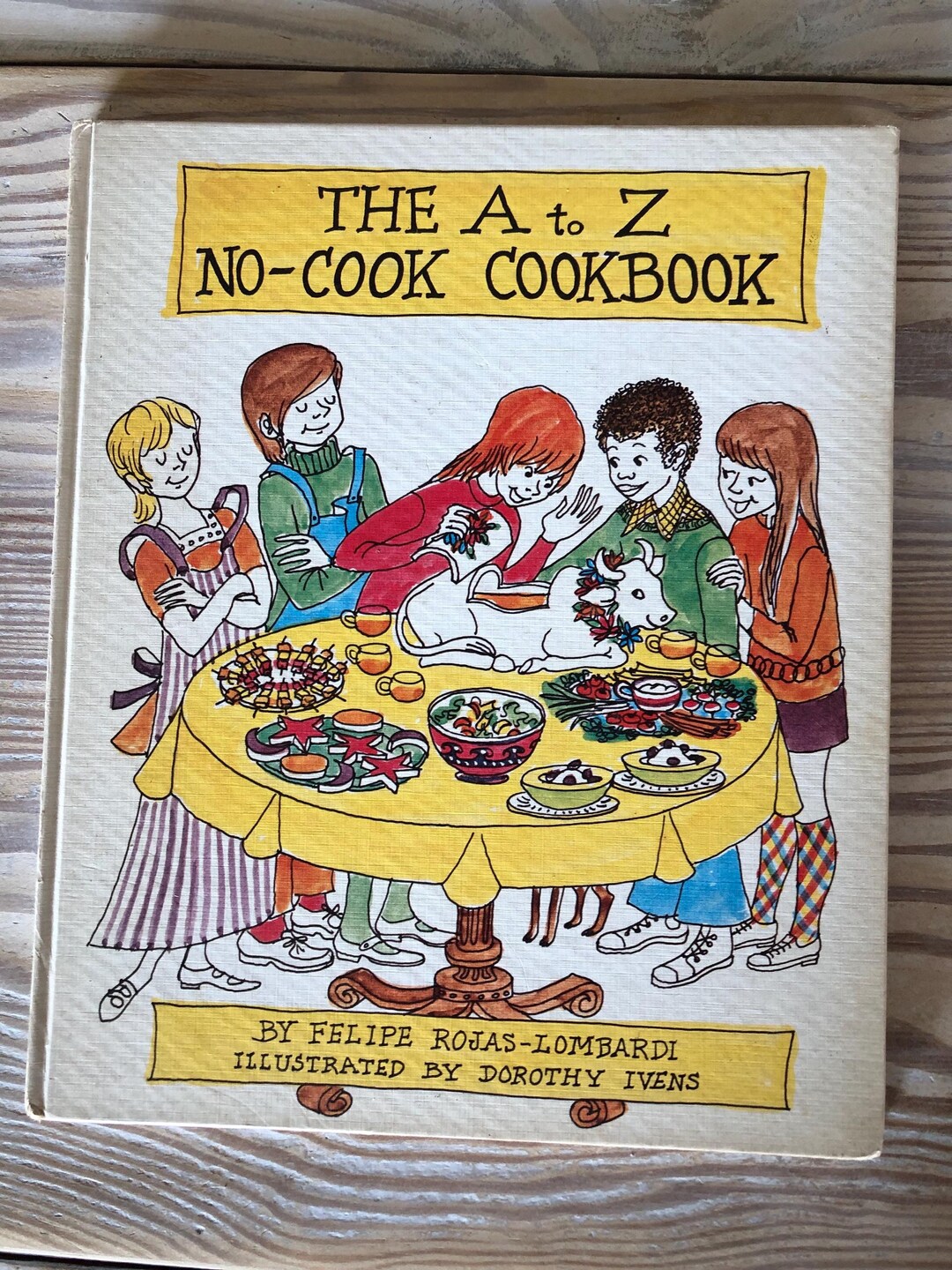 1972 the A-Z No-cook Cookbook Vintage Kid's Cookbook - Etsy