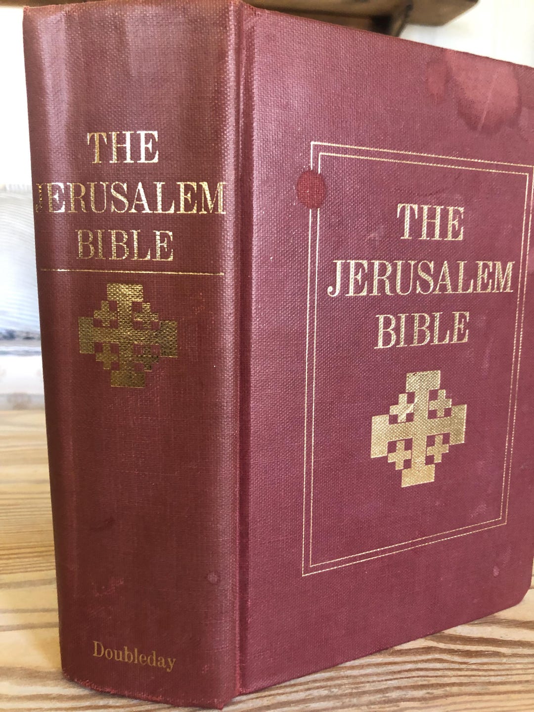 1966 the Jerusalem Bible, Vintage Religious Book, Catholic Jewish Bible ...