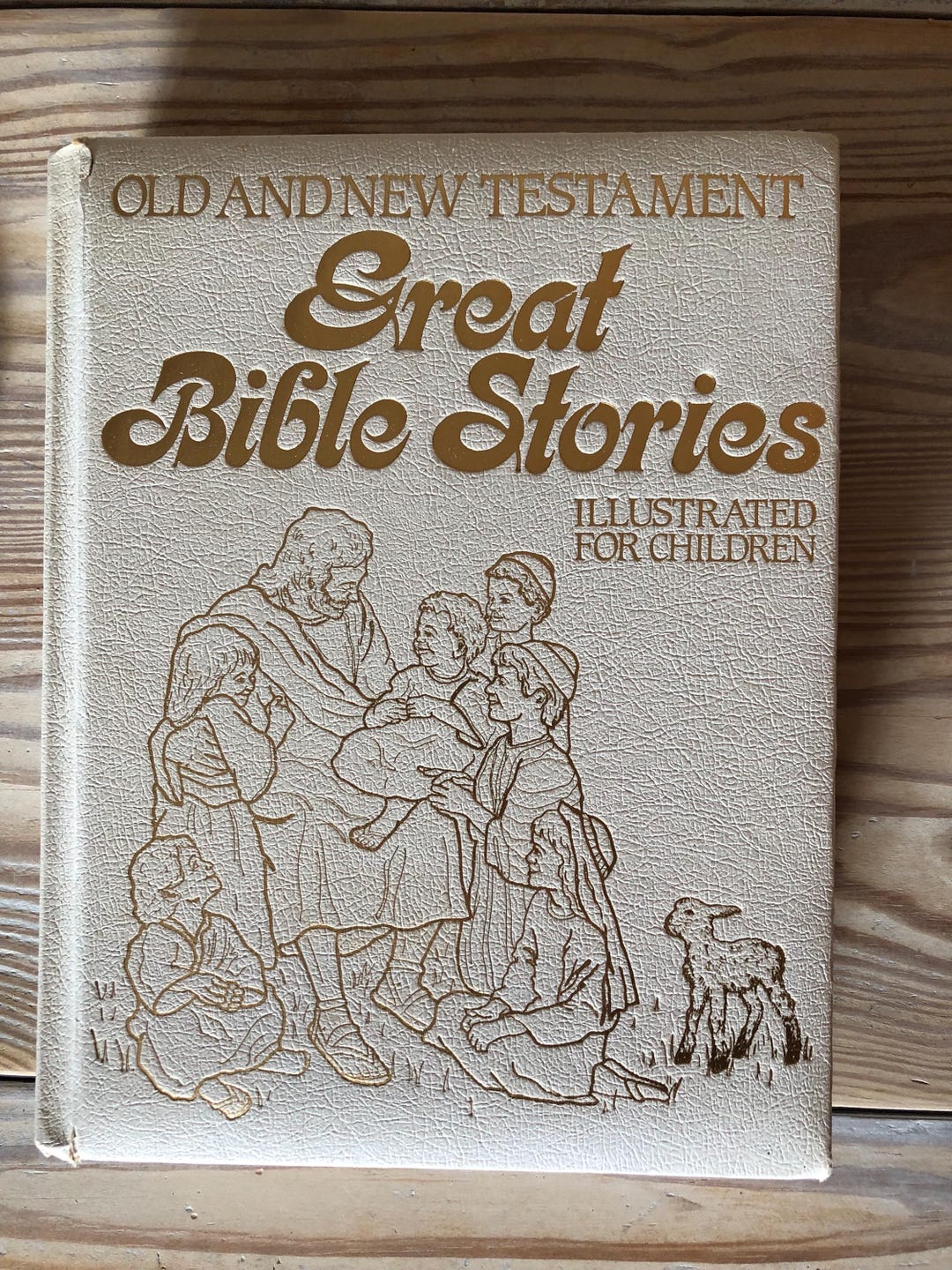 Old and New Testament GREAT BIBLE STORIES Illustrated for Children 1970 ...