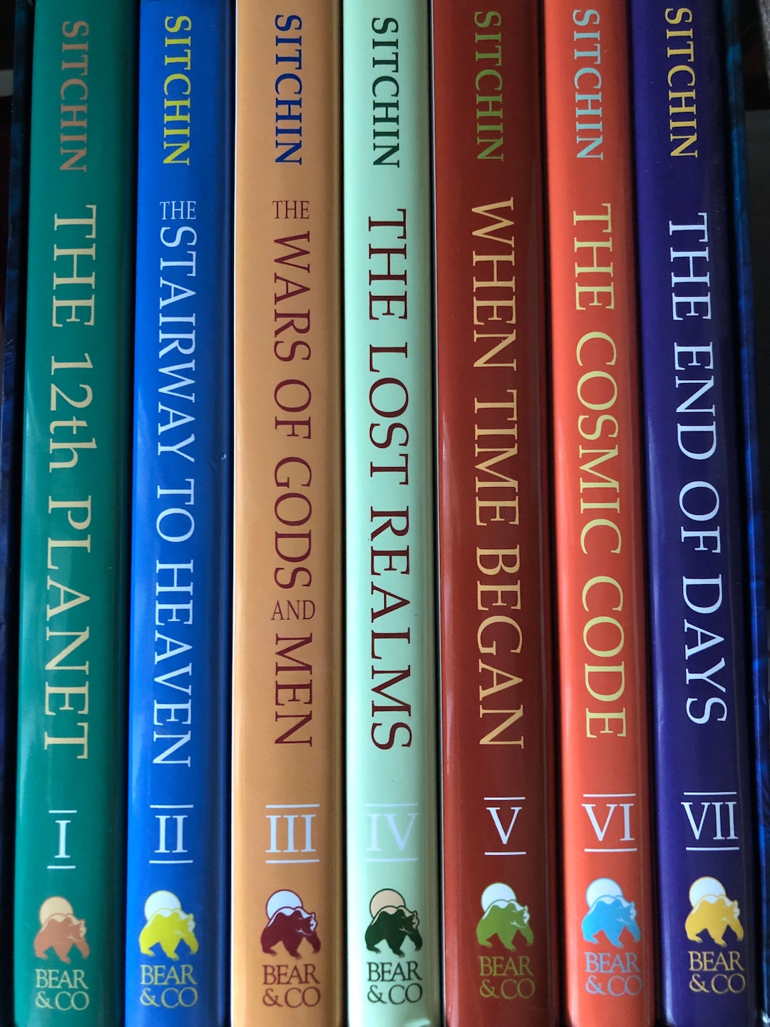 The Complete Earth Chronicles by Zecharia Sitchin 7 Volume Set ...