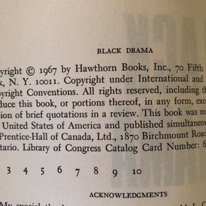 1967 Black Drama by Loften Mitchell First Edition Book Rare - Etsy