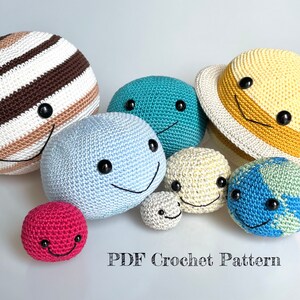 Crochet Planet Pattern: Solar System Plushies (PDF Pattern) - Etsy