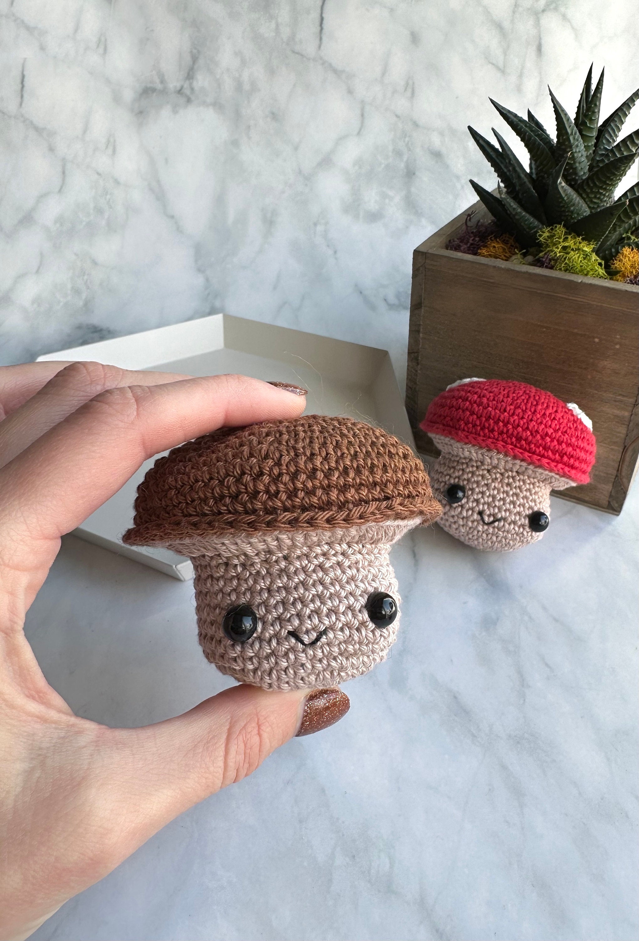 Mushroom Amigurumi Toadstool Plush Mushroom Toy Toadstool - Etsy