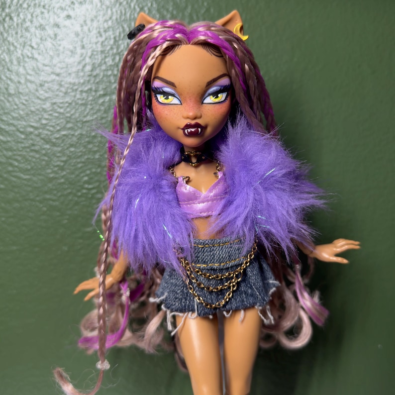 Monster High G3 Clawdeen Wolf Repaint - Etsy