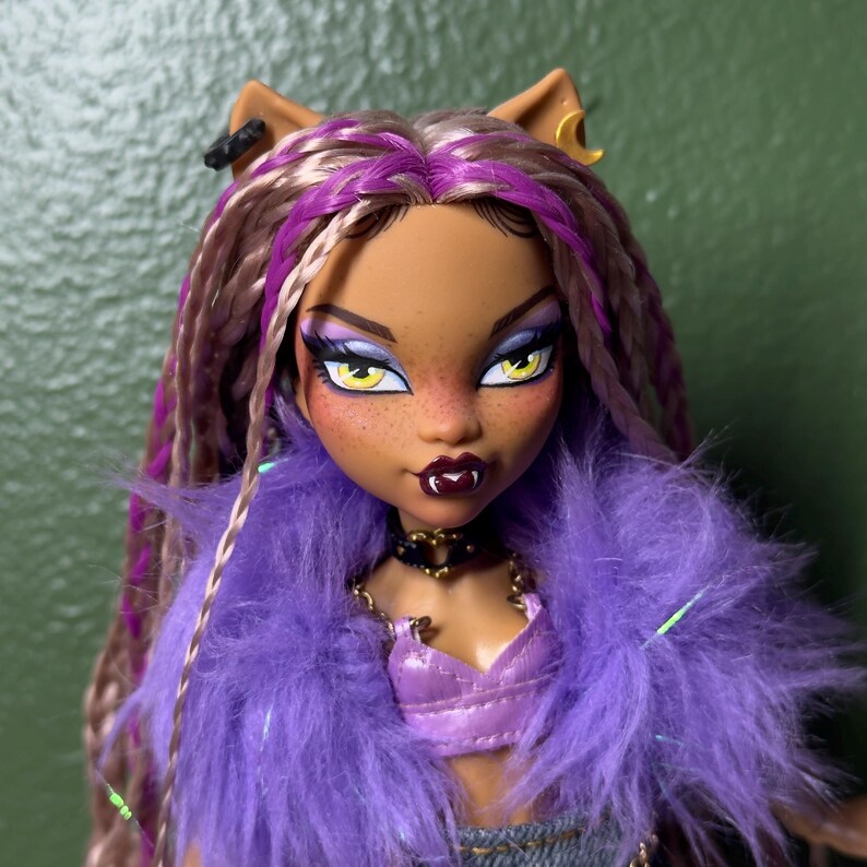 Monster High G3 Clawdeen Wolf Repaint - Etsy