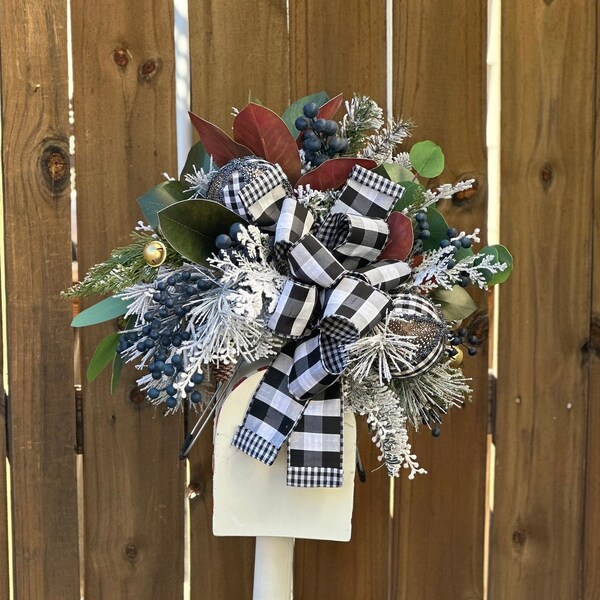 Fall Mailbox Swag - Etsy