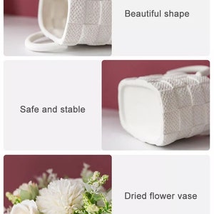 Ceramic Handbag Vase Ladies Handbag Flower Vase Cute Purse - Etsy UK