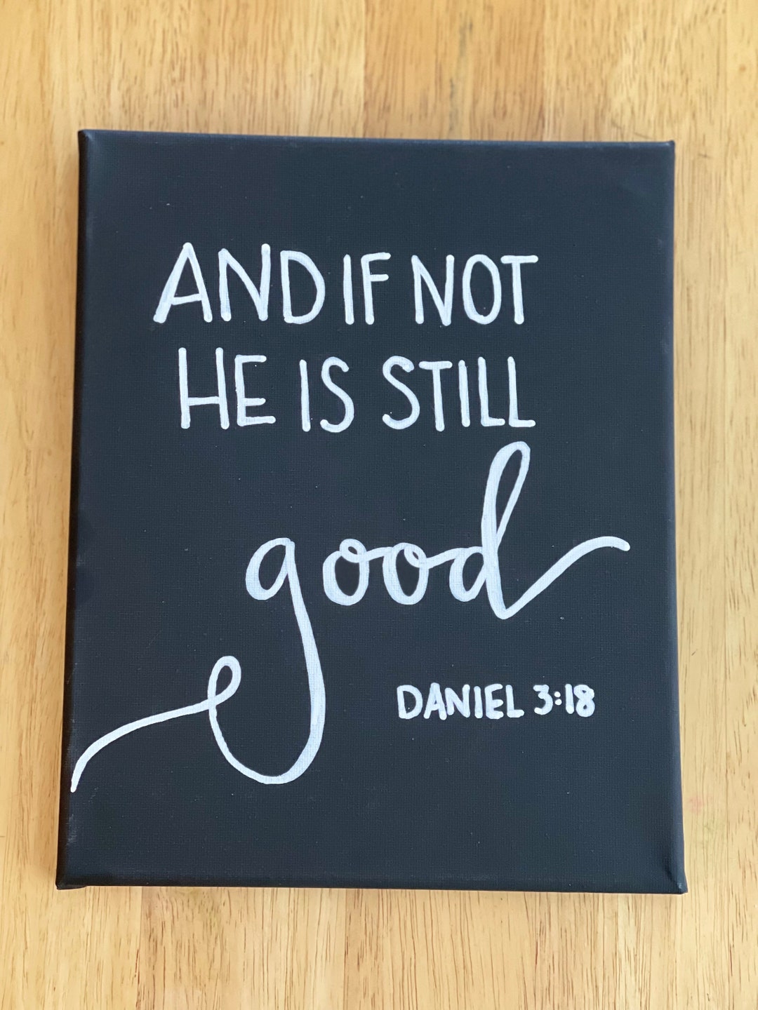 Custom Bible Verse Canvas - Etsy