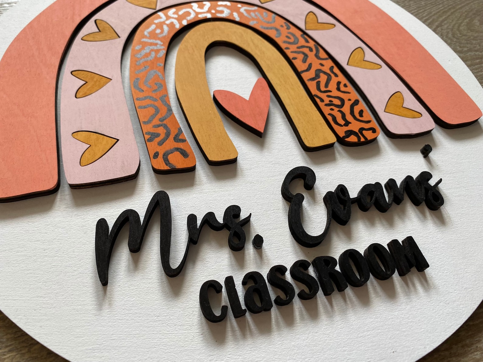 Personalized Teacher Classroom Sign Classroom Sign for - Etsy