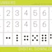Minimal Numbers Flashcards | Printable | Counting | Preschool Home ...