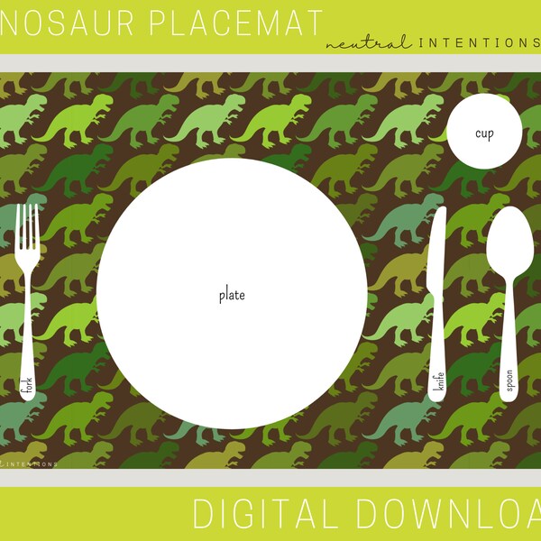 Montessori Dinosaur - Etsy