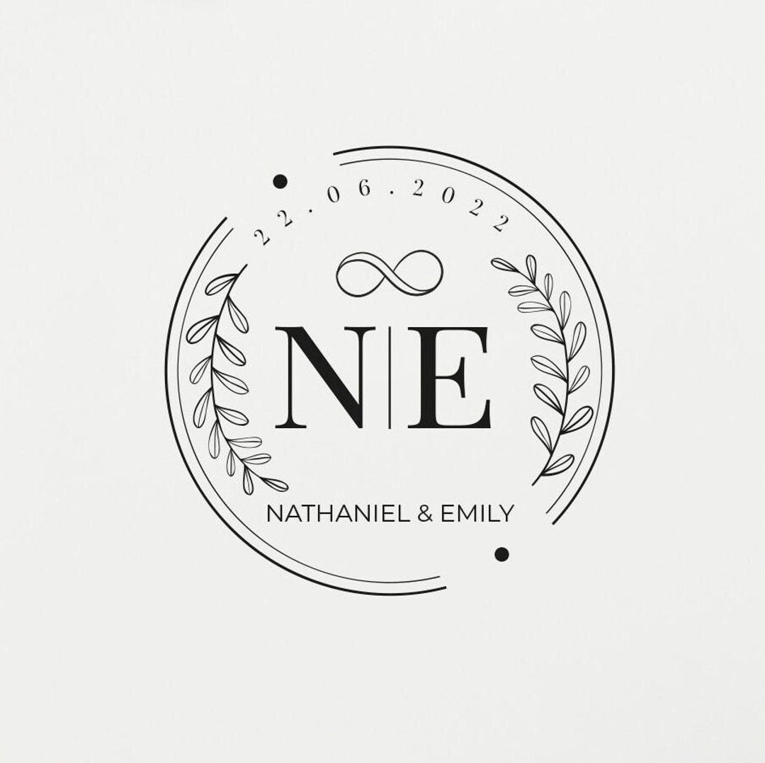Wedding Stamp, Personalized Wedding Stamp, Custom Wedding Stamp, Diy ...