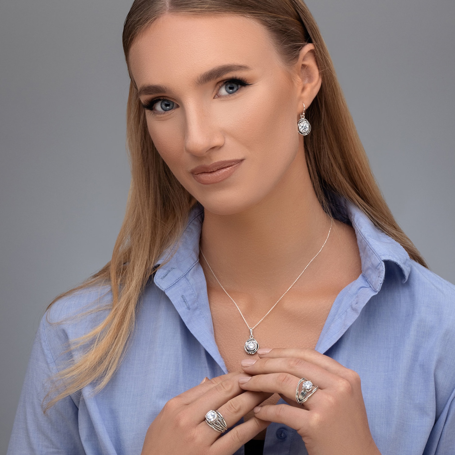 Sterling Silver CZ Multi Strand Wire Wrap Ring - Etsy