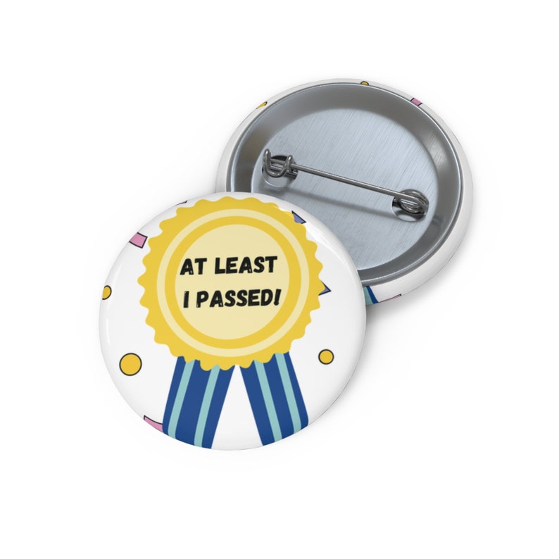 Graduation Pin, Graduate of 2024, at Least I Passed College Graduate or ...