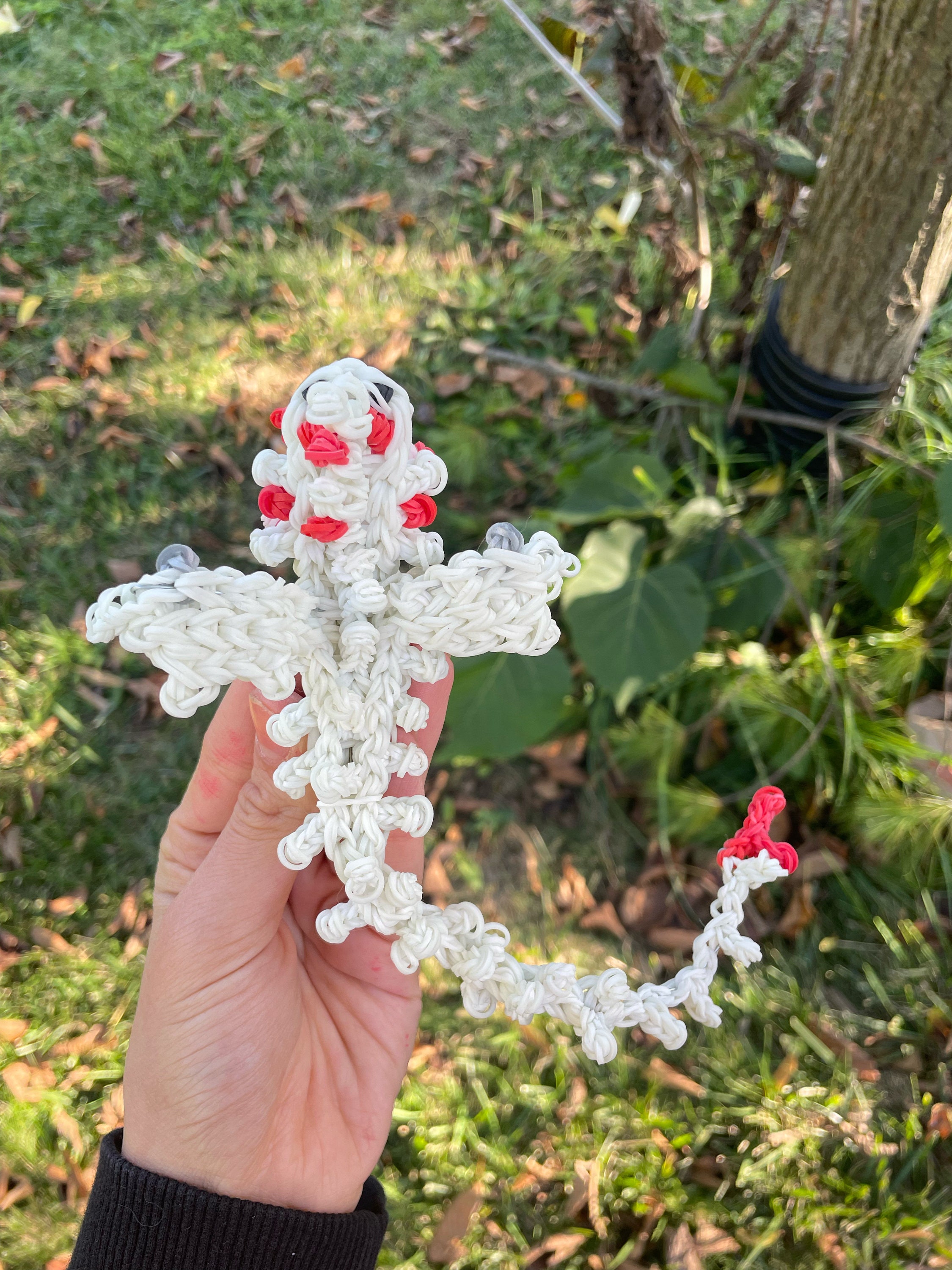 Rainbow Loom Dragon: Screaming Death how to Train Your Dragon - Etsy